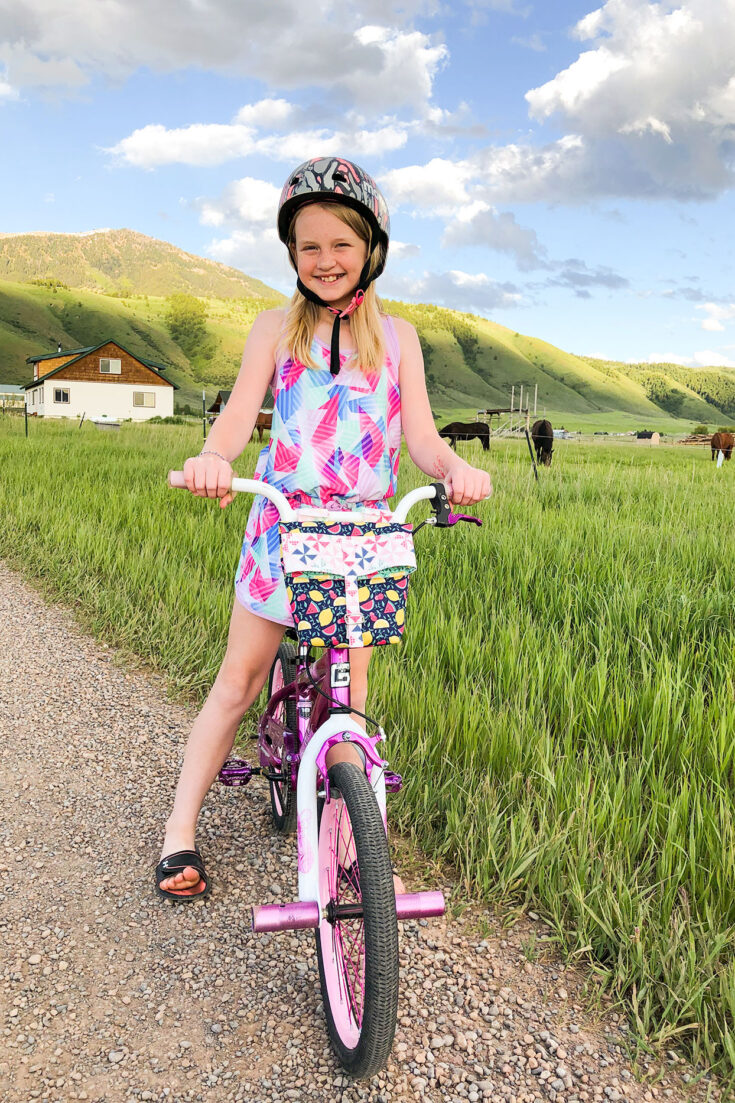 DIY Bike Handlebar Bag Pattern - The Polka Dot Chair