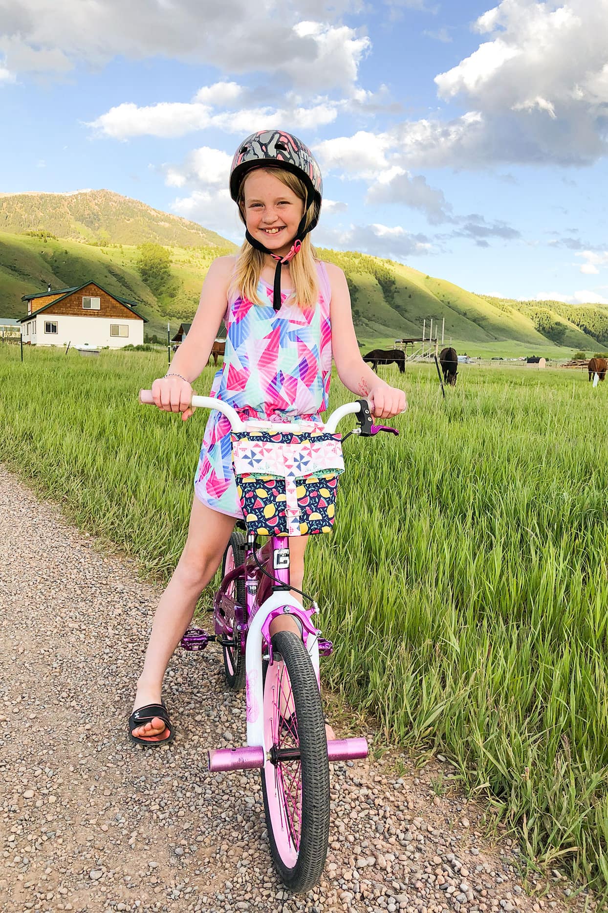 DIY Bike Handlebar Bag Pattern - The Polka Dot Chair