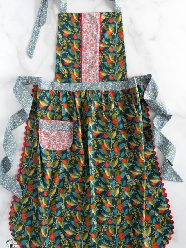 Learn How to Make an Apron with this Free Sewing Pattern Story - The ...