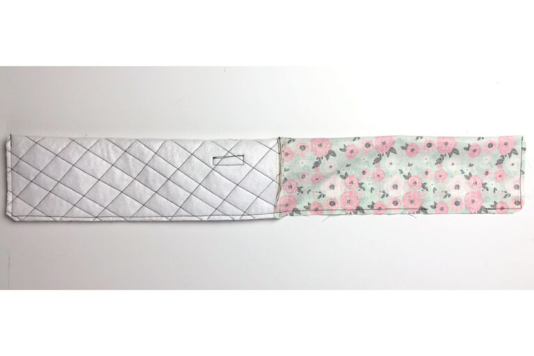 Curling Iron Travel Case Sewing Pattern - The Polka Dot Chair