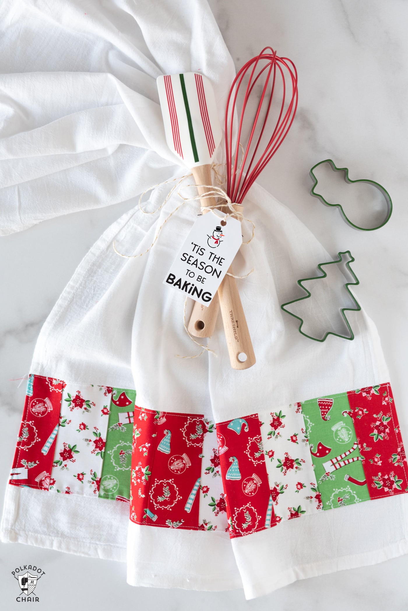 Free Printable Christmas Baking Gift Tags - The Polka Dot Chair