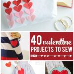 DIY Valentine's Day Sweatshirts | The Polka Dot Chair
