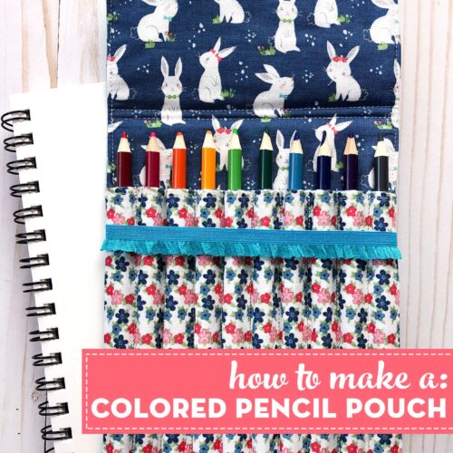DIY Pencil Holder perfect for Colored Pencils - The Polka Dot Chair