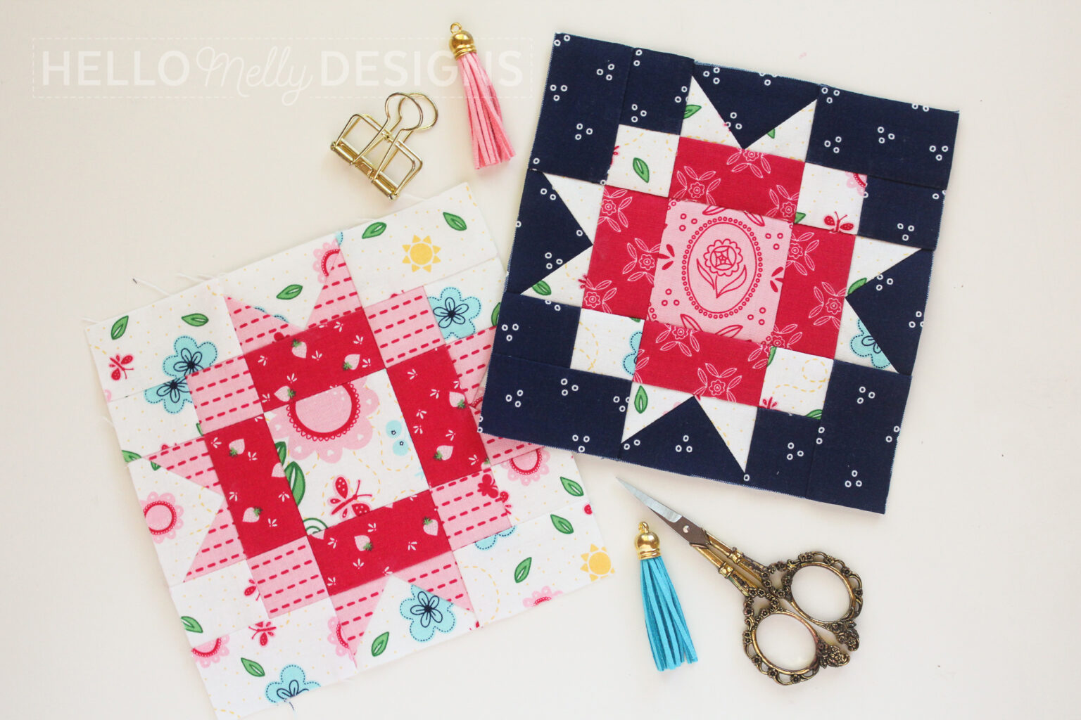 How to Make a Maple Star Quilt Block: a Free Tutorial - The Polka Dot Chair