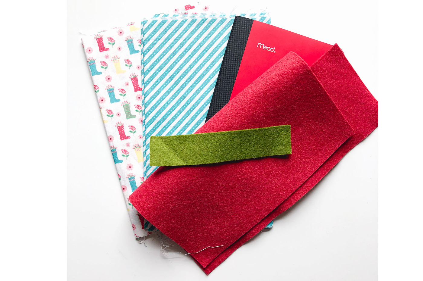 How to Make a Fabric Covered Notebook | Polka Dot Chair