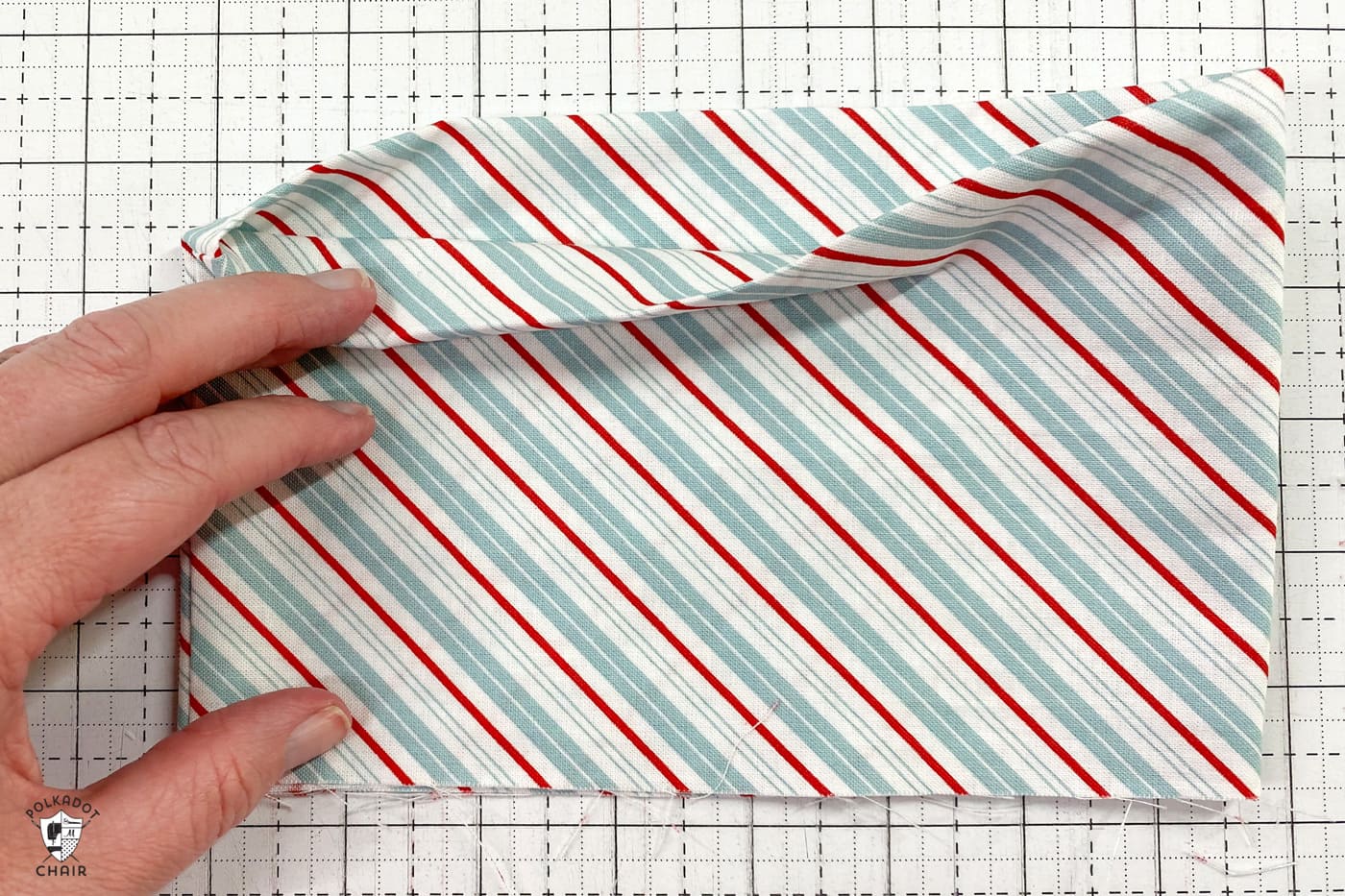 Simple Christmas Stocking Tutorial - The Polka Dot Chair