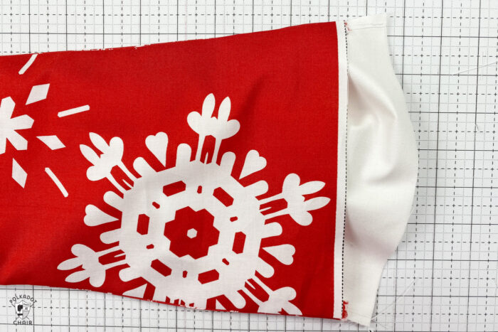 Simple Christmas Stocking Tutorial - The Polka Dot Chair