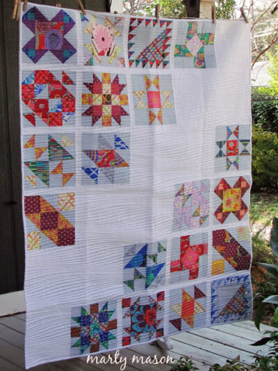 Sampler Quilt Patterns & Layout Ideas - The Polka Dot Chair