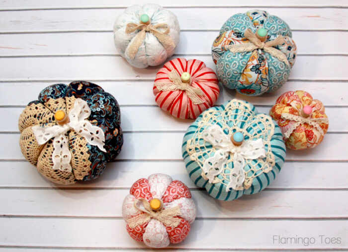 12 Fabric Pumpkin Sewing Patterns - The Polka Dot Chair