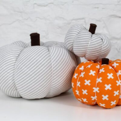 12 Fabric Pumpkin Sewing Patterns - The Polka Dot Chair