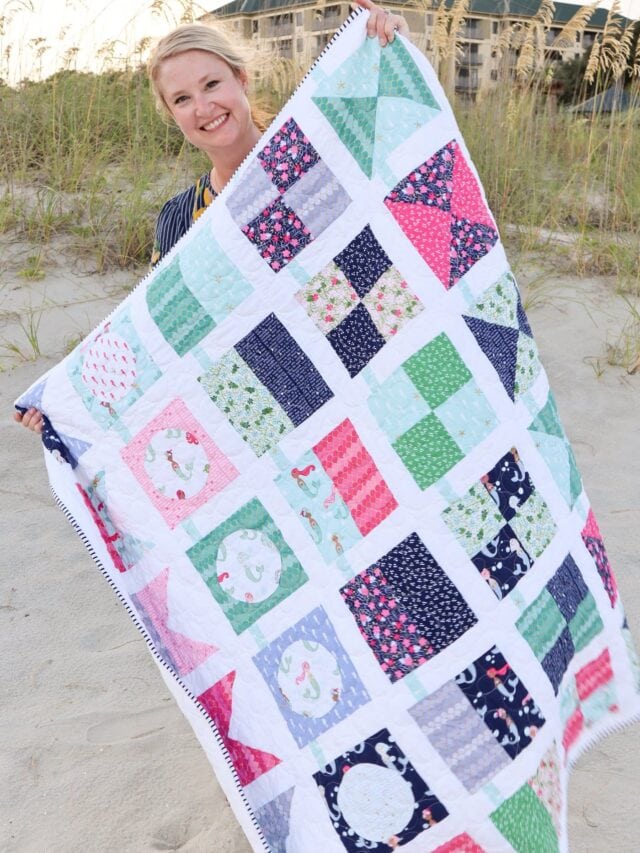 11 Fresh Summer Quilt Patterns to Start this Week Story - The Polka Dot ...