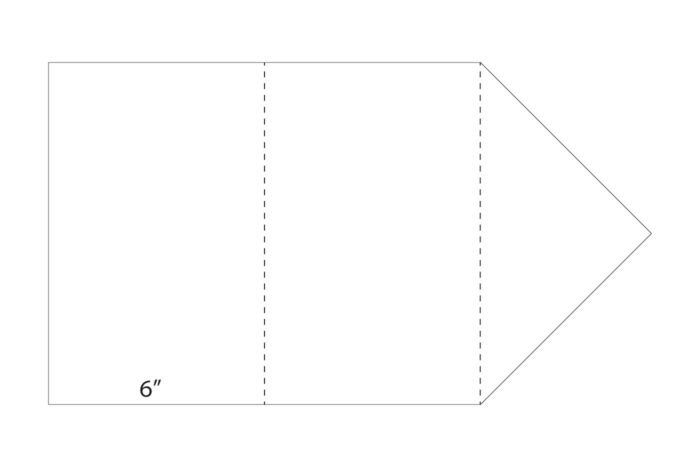 Fabric Envelope Sewing Pattern - The Polka Dot Chair