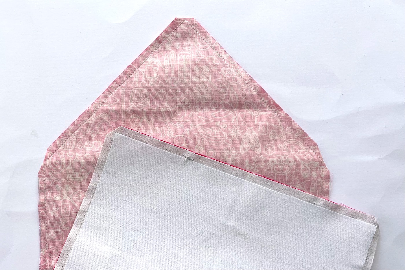 Fabric Envelope Sewing Pattern - The Polka Dot Chair