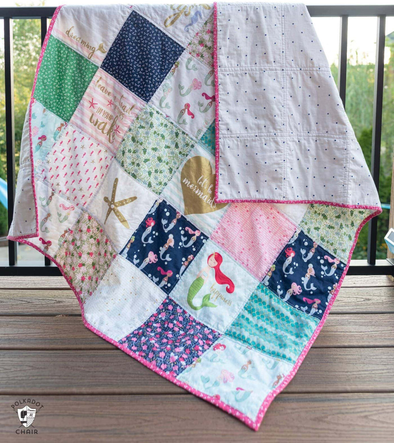 21 of My Favorite Free Quilt Patterns for Beginner to Intermediate Quilters - The Polka Dot Chair