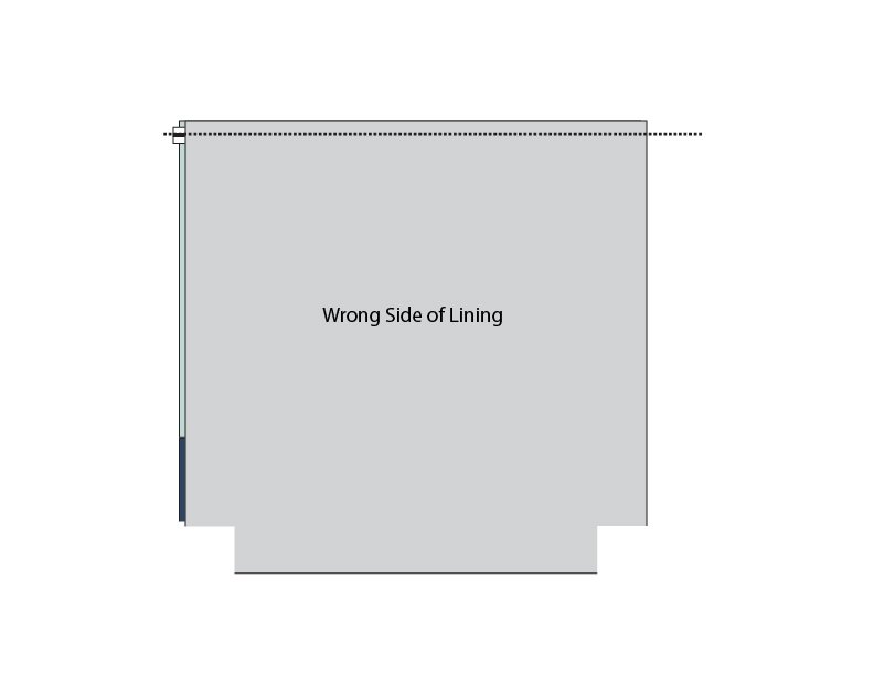 Canvas & Fabric Lined Zip Bag Pattern - The Polka Dot Chair