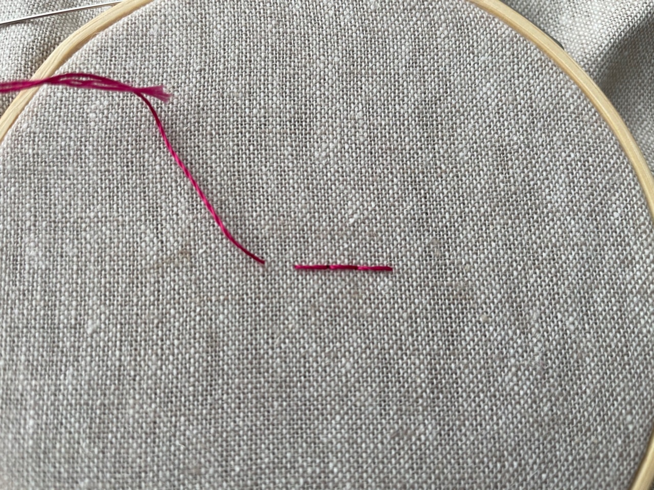 Free Spring Sampler Stitch Hand-Embroidery Pattern | Polka Dot Chair