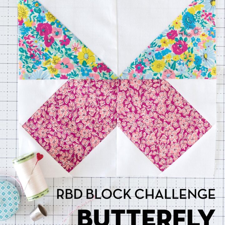Riley Blake Block Challenge 2022; Daisy Chain Block | Polka Dot Chair