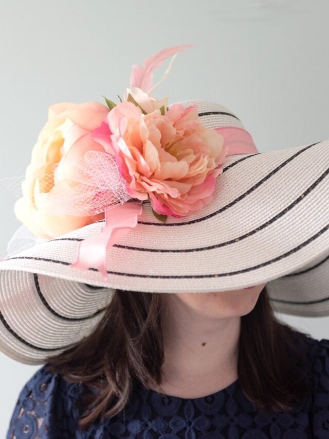 How to Make Your Own Derby Hat Story - The Polka Dot Chair