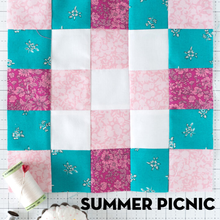 The Summer Sugar Quilt Pattern - The Polka Dot Chair