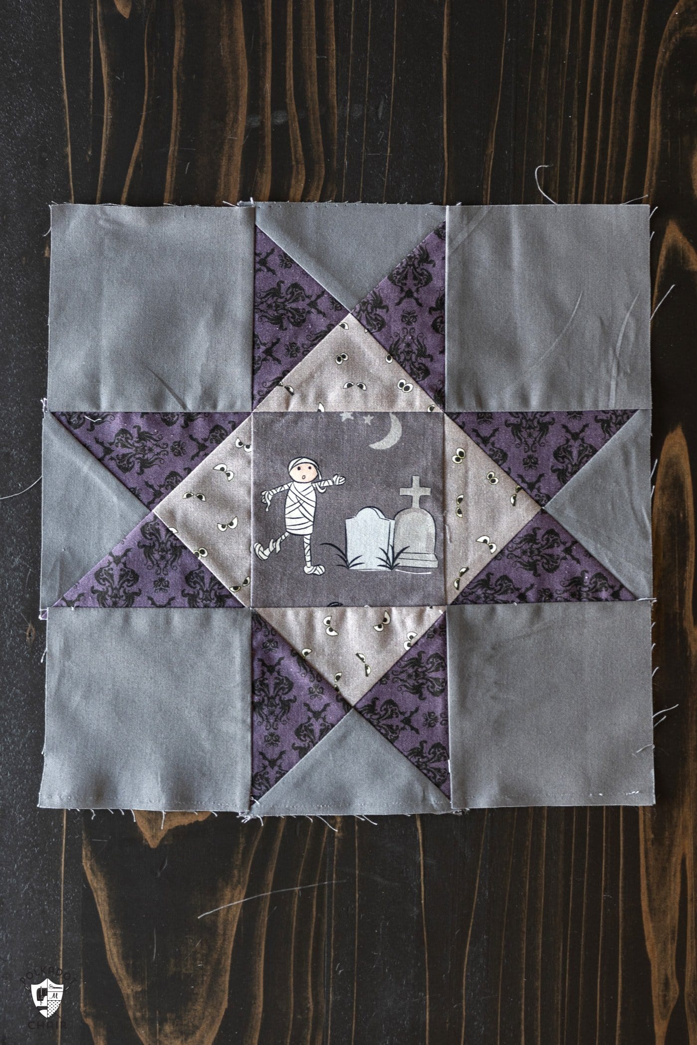 How to Make a 12-inch Ohio Star Quilt Block - The Polka Dot Chair