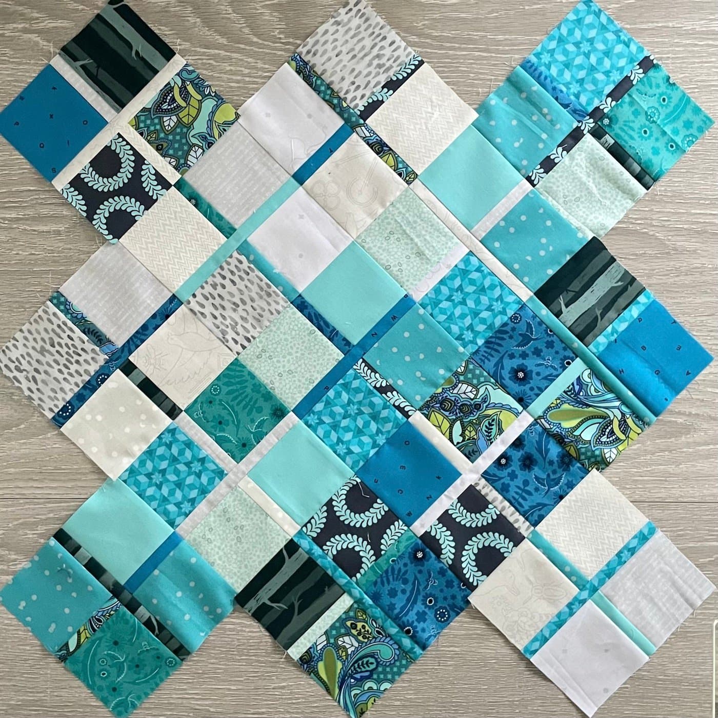 Patchwork Plaid Quilted Pillow Tutorial - The Polka Dot Chair