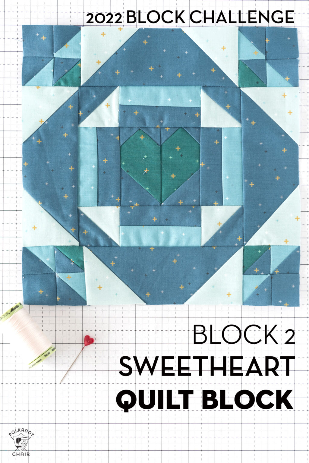 How to Make an Economy Quilt Block | Polka Dot Chair