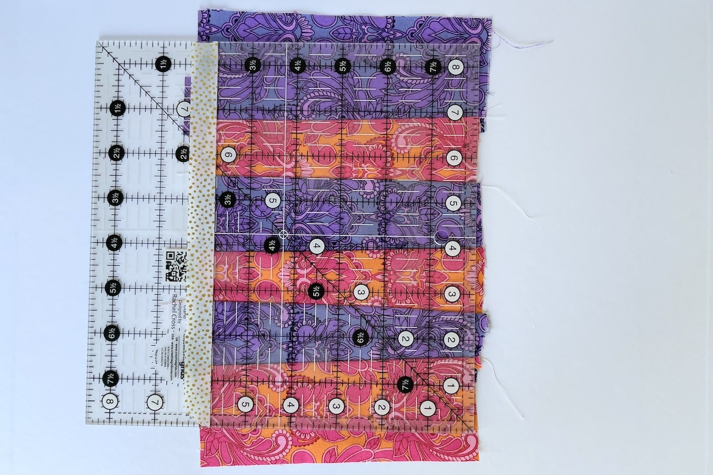 Improv Patchwork Easy Going Pillow Pattern - The Polka Dot Chair