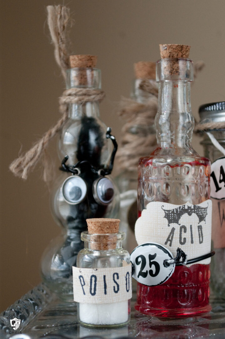 How to Make a Halloween Potions Centerpiece | Polka Dot Chair