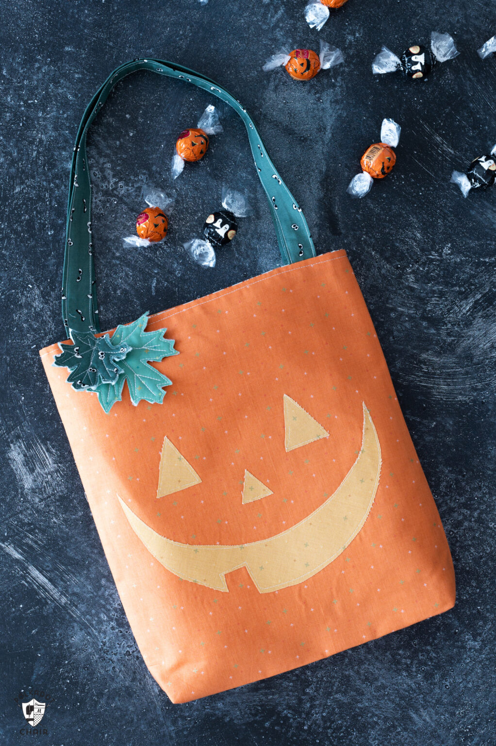 How to Sew a Simple Trick or Treat Bag - The Polka Dot Chair