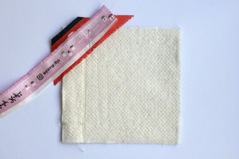 Fabric Flash Mug Rug Pattern - The Polka Dot Chair