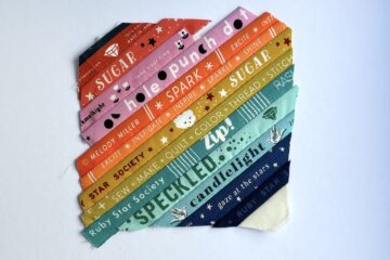 Fabric Flash Mug Rug Pattern - The Polka Dot Chair