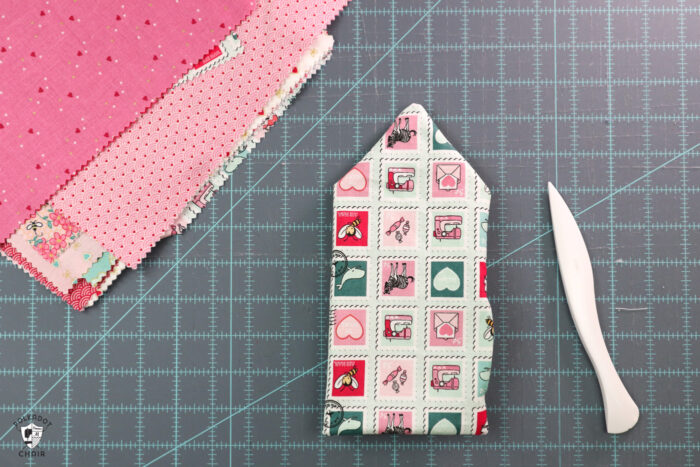 Mini Fabric Envelope Sewing Pattern - The Polka Dot Chair