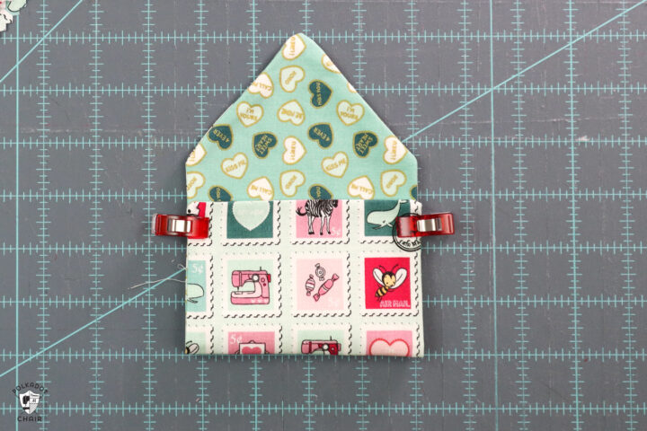 Mini Fabric Envelope Sewing Pattern - The Polka Dot Chair