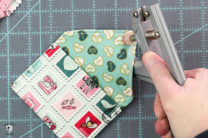 Mini Fabric Envelope Sewing Pattern - The Polka Dot Chair