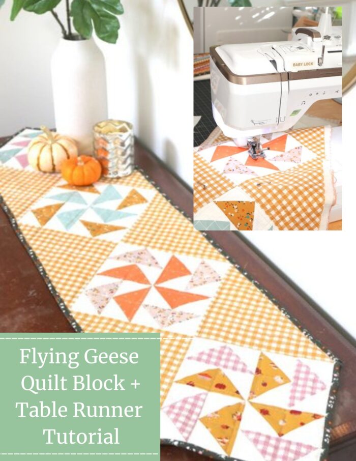 Quilted Table Runner Patterns Perfect for Spring | Polka Dot Chair