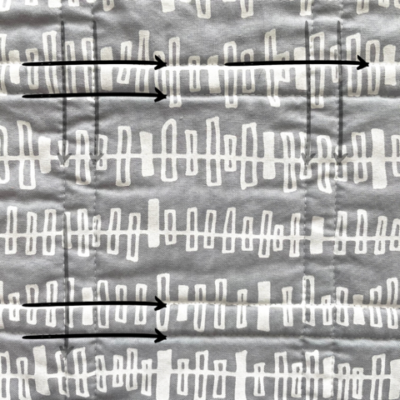 A Guide to Straight Line Quilting Designs - The Polka Dot Chair