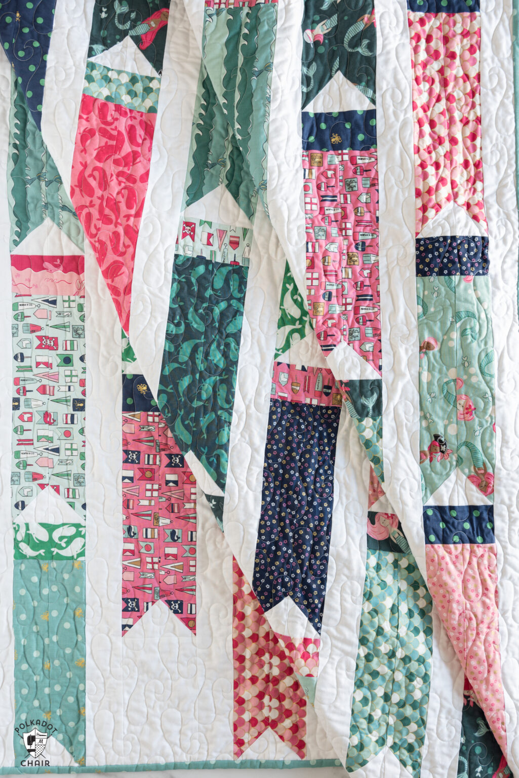 The Breezy Bunting Quilt Pattern & Sew Along - The Polka Dot Chair