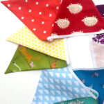 How to Make a Fabric Bunting with Free Template | Polka Dot Chair