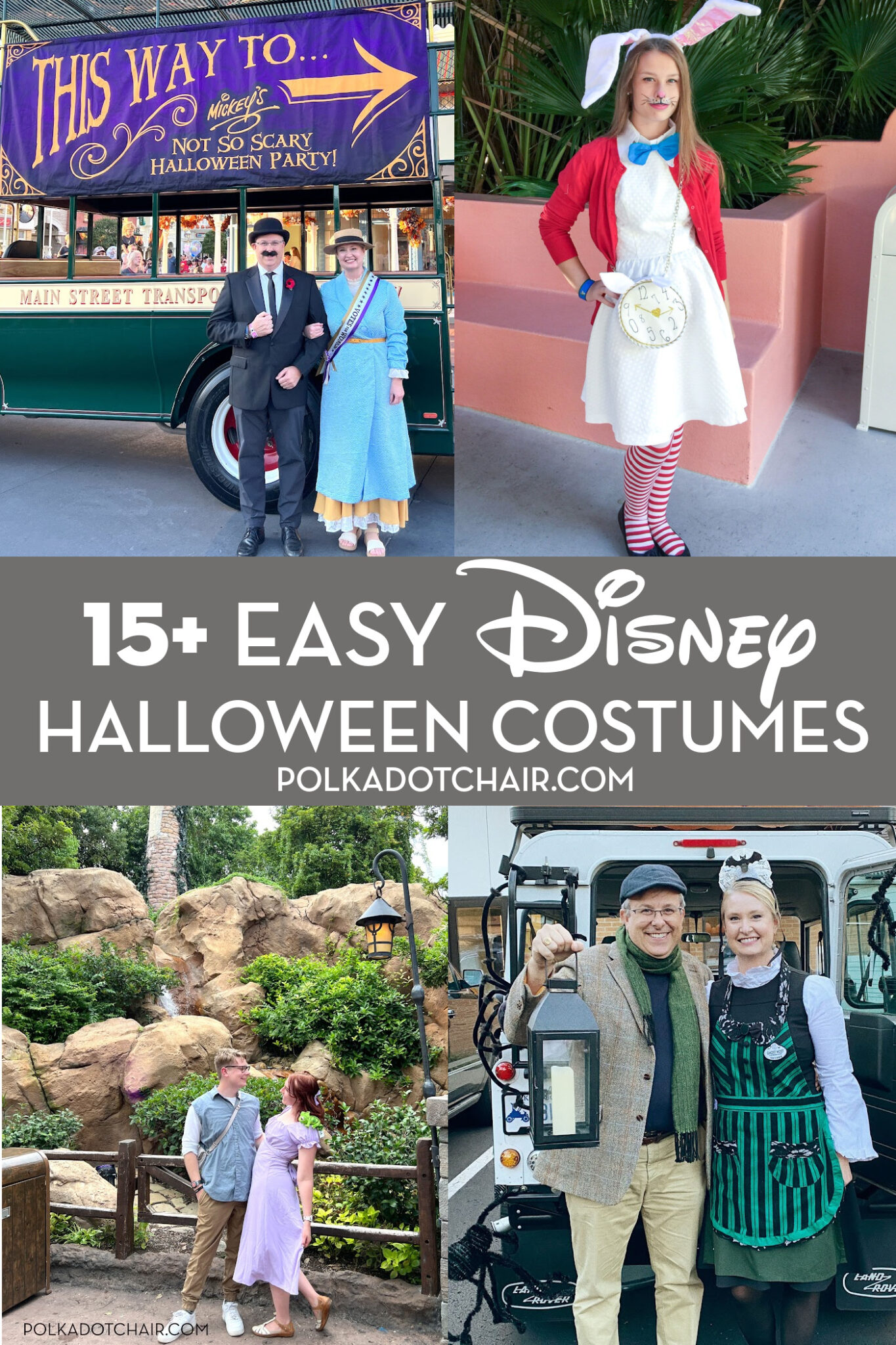 16 Simple DIY Disney Halloween Costumes - The Polka Dot Chair