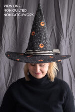 How to Make a Quilted Witch Hat - The Polka Dot Chair