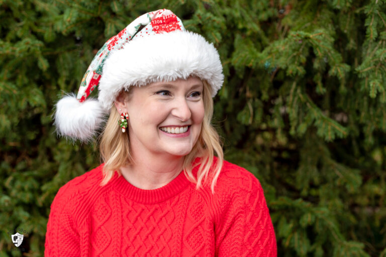 Quilted Santa Hat Sewing Pattern; the Snowbound Hat - The Polka Dot Chair