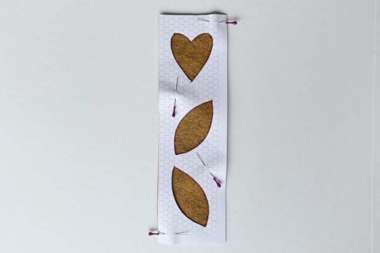 How to Sew a Charming Felt Applique Bookmark - The Polka Dot Chair
