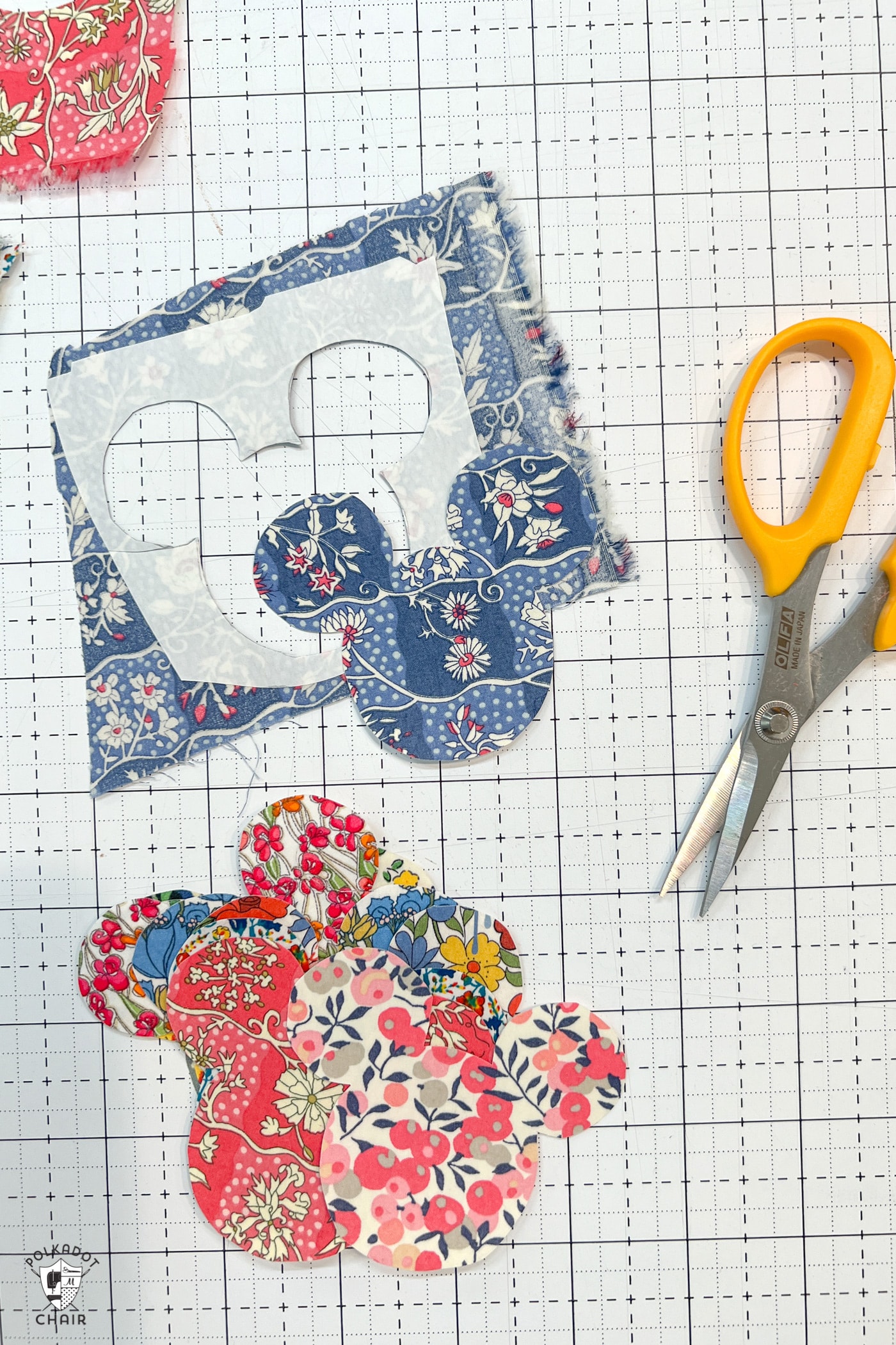 DIY Applique Disney Tote Bag - The Polka Dot Chair