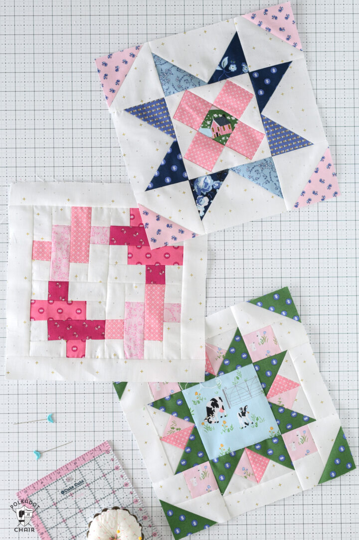 Woven Together Quilt Block Pattern - The Polka Dot Chair