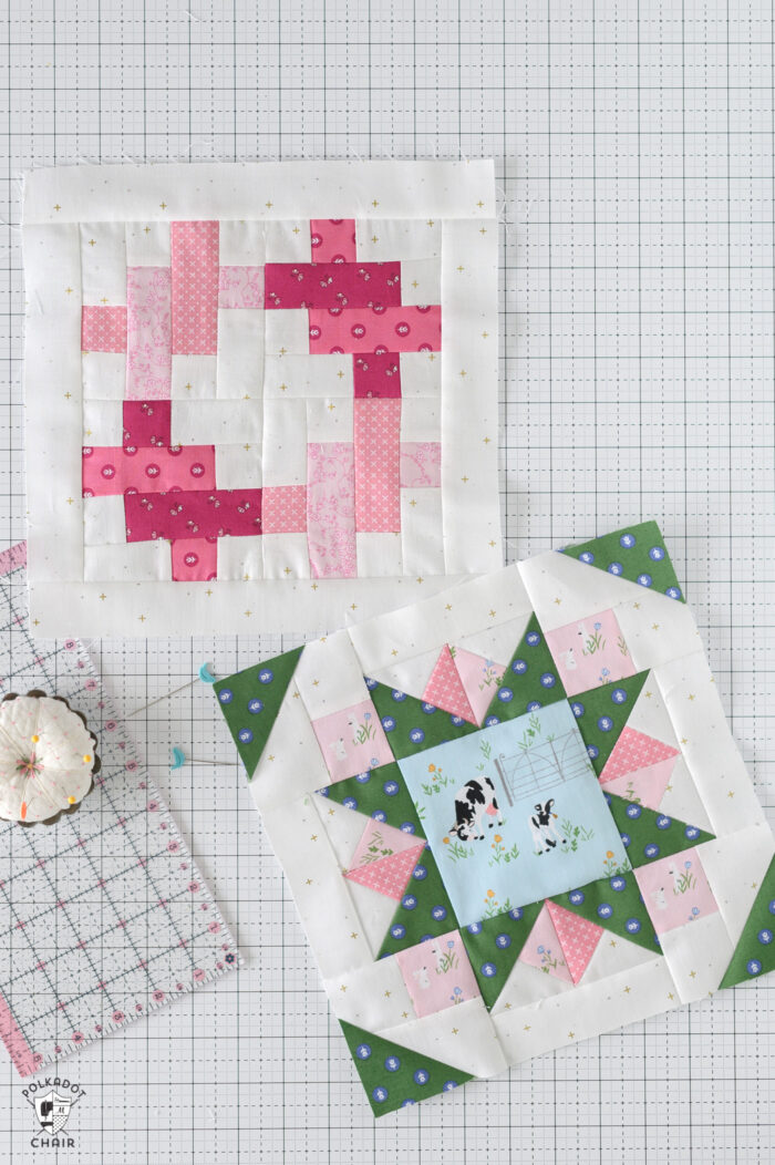 Woven Together Quilt Block Pattern - The Polka Dot Chair