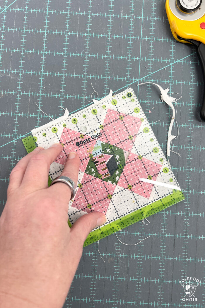 Star Crossed Quilt Block Pattern - The Polka Dot Chair