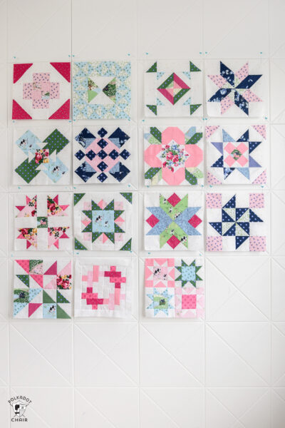 Put a Spin On It Quilt Block Pattern - The Polka Dot Chair