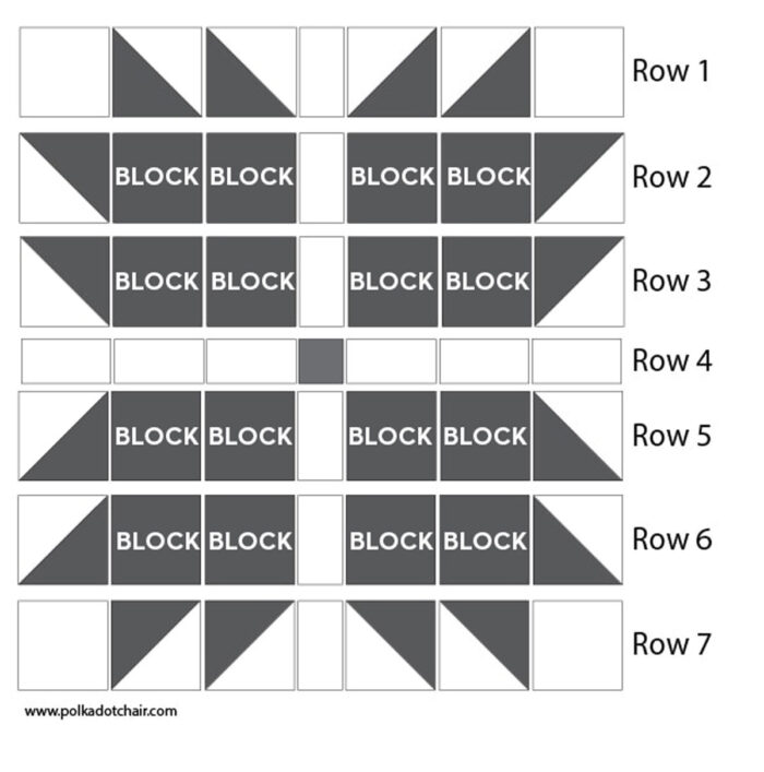 My Finished Riley Blake Block Challenge Quilt - The Polka Dot Chair