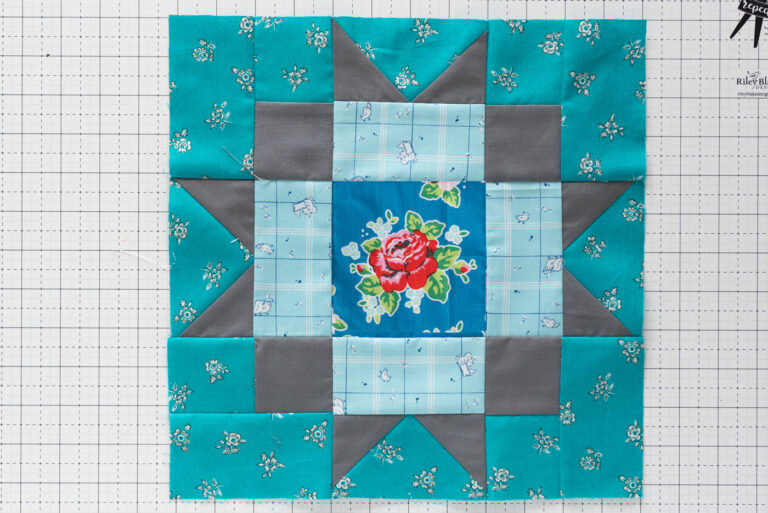 How to Make a Maple Star Quilt Block: a Free Tutorial - The Polka Dot Chair