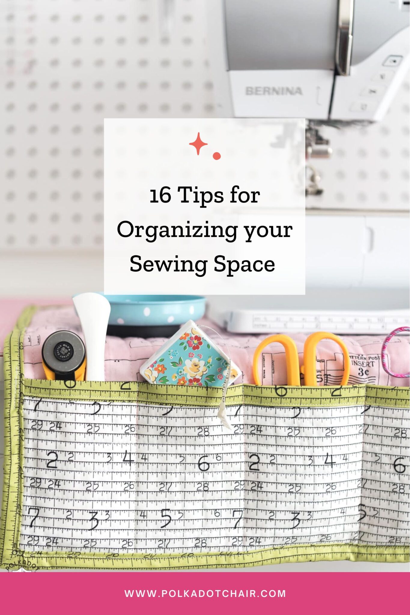 16 Tried and True Tips for Organizing Your Sewing or Quilting Space ...